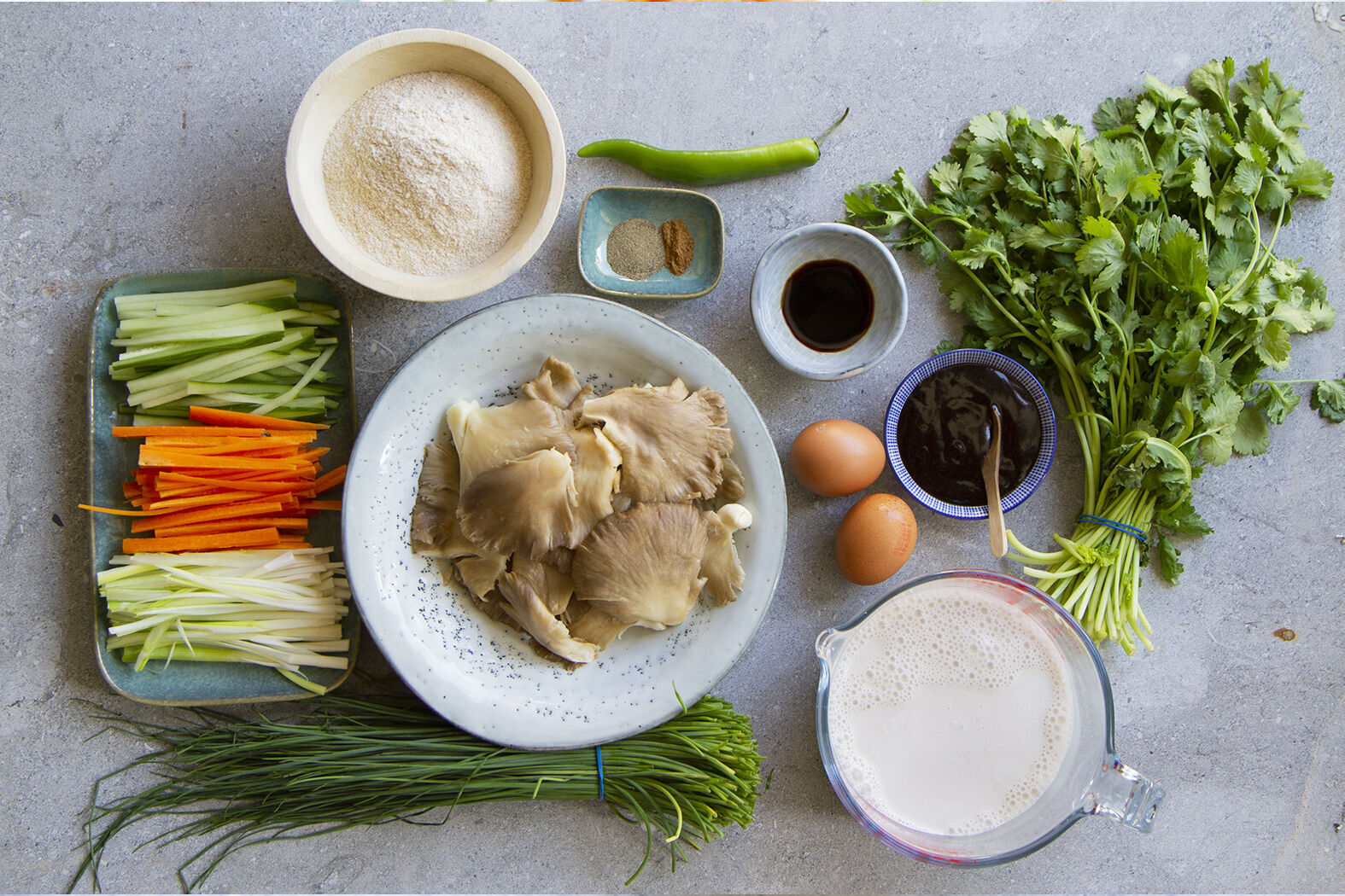 Veggie Peking Duck with crispy oyster mushroom | Rituals Malaysia